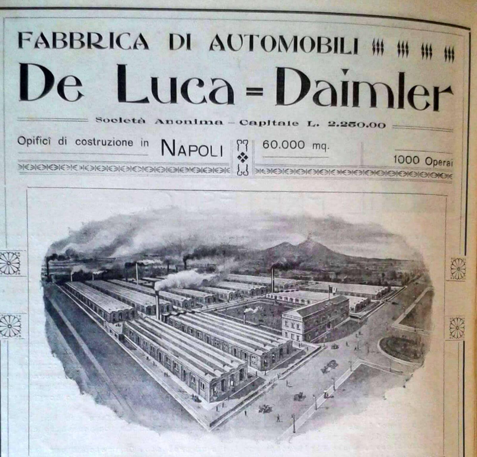 Storia della De Luca Daimler, che realizzò la prima auto elettrica ...
