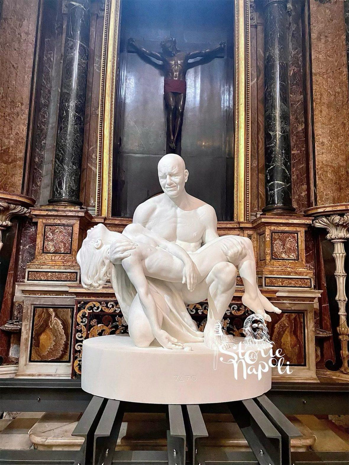 La Pietà di Jago, dalla Sanità al cuore di Roma